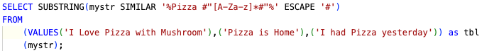 How To Use Postgresql® Substring 5240